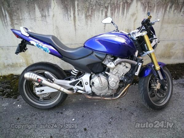 Blue Honda Hornet CB 600F 2006 in Tallinn, with an engine capacity of 0.60 L and mileage of 37 thousand km for 3100 €, photo 4 on AUTOMOTO.COM.LV