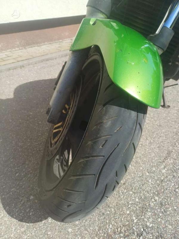 Green Honda Hornet 2003 in Ukmerge, with an engine capacity of 0.60 L and mileage of 61 thousand km for 1550 €, photo 7 on AUTOMOTO.COM.LV