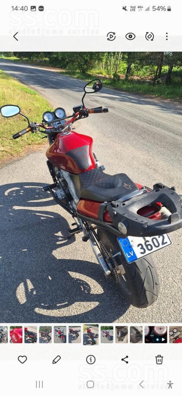 Honda Hornet 2001 Rīga, ar dzinēja tilpumu 0.60 L un nobraukumu 0 tūkst. km par 1450 €, foto 1 vietnē AUTOMOTO.COM.LV