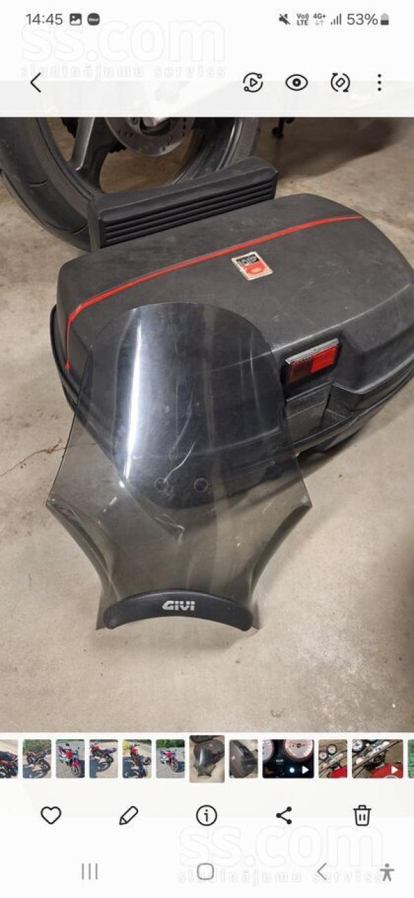 Honda Hornet 2001 Rīga, ar dzinēja tilpumu 0.60 L un nobraukumu 0 tūkst. km par 1450 €, foto 4 vietnē AUTOMOTO.COM.LV