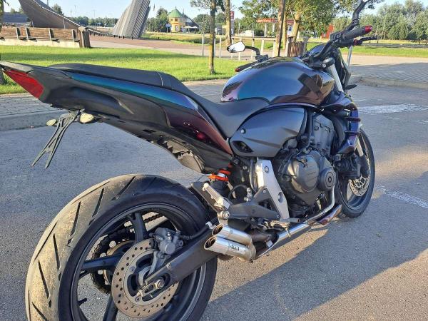 Violets Honda Hornet 2011 Panevēža, ar dzinēja tilpumu 0.60 L un nobraukumu 50 tūkst. km par 3350 €, foto 9 vietnē AUTOMOTO.COM.LV