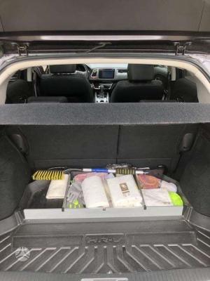 Black Honda HR-V 2018 in Kaunas, with an engine capacity of 1.50 L and mileage of 75 thousand km for 16600 €, photo 17 on AUTOMOTO.COM.LV