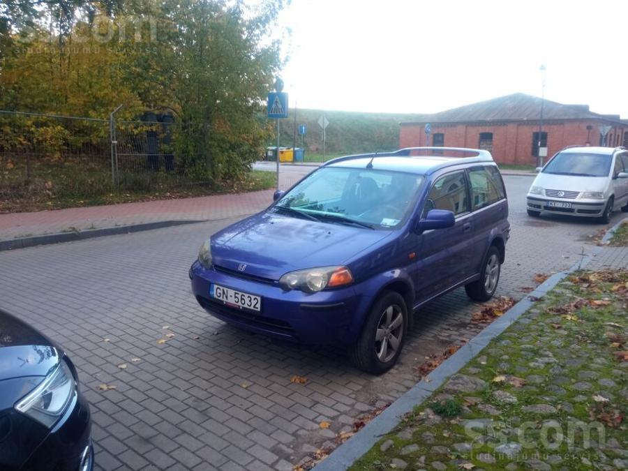 Zils Honda HR-V 1998 Daugavpils, ar dzinēja tilpumu 1.60 L un nobraukumu 198 tūkst. km par 900 €, foto 3 vietnē AUTOMOTO.COM.LV