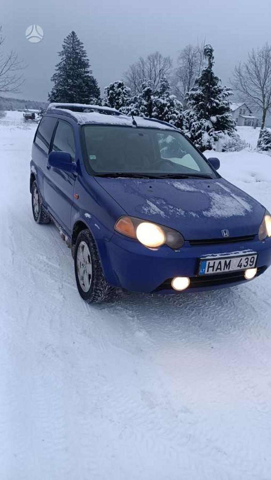 Zils Honda HR-V 2001 Druskininkai, ar dzinēja tilpumu 1.59 L un nobraukumu 380 tūkst. km par 1350 €, foto 4 vietnē AUTOMOTO.COM.LV