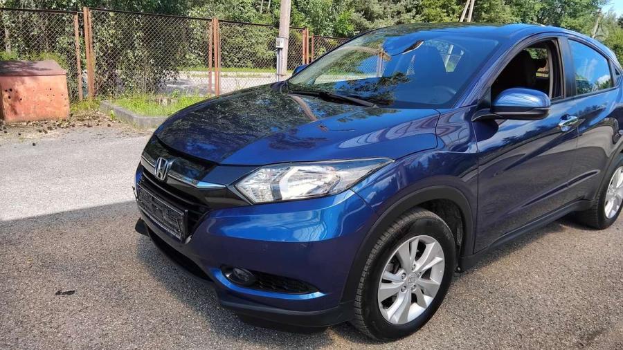 Blue Honda HR-V 2017 in Utena, with an engine capacity of 1.60 L and mileage of 253 thousand km for 9500 €, photo 8 on AUTOMOTO.COM.LV