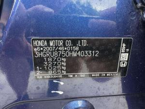 Zils Honda HR-V 2017 Viļņa, ar dzinēja tilpumu 1.60 L un nobraukumu 191 tūkst. km par 8950 €, foto 14 vietnē AUTOMOTO.COM.LV