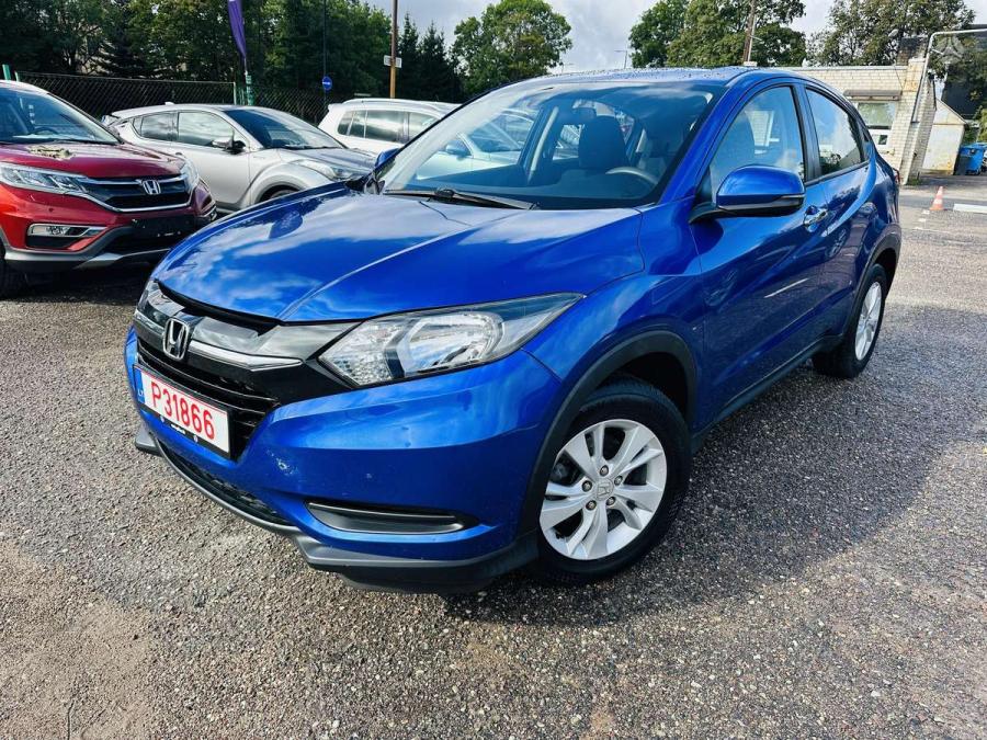 Zils Honda HR-V 2018 Alīta, ar dzinēja tilpumu 1.50 L un nobraukumu 190 tūkst. km par 11900 €, foto 1 vietnē AUTOMOTO.COM.LV