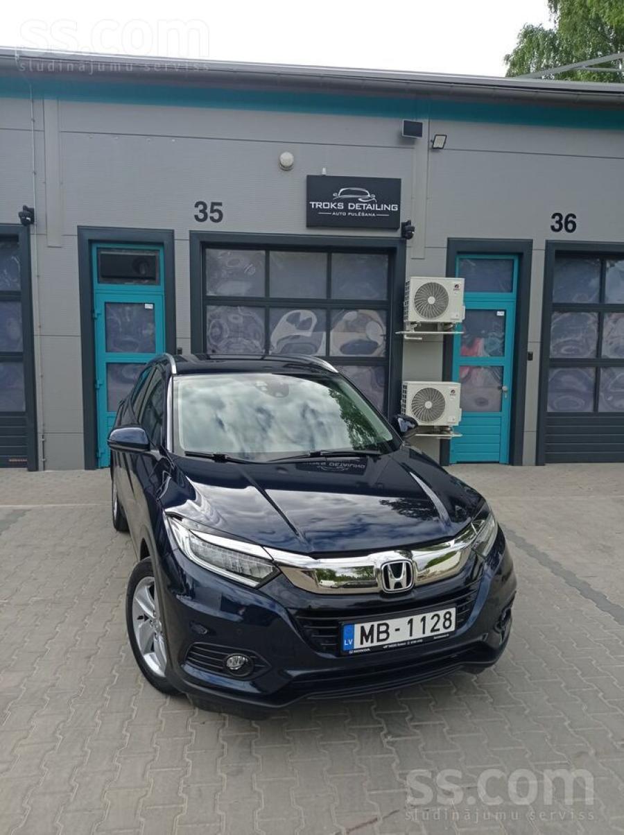 Zils Honda HR-V 2019 Rīga, ar dzinēja tilpumu 1.50 L un nobraukumu 49 tūkst. km par 16700 €, foto 1 vietnē AUTOMOTO.COM.LV