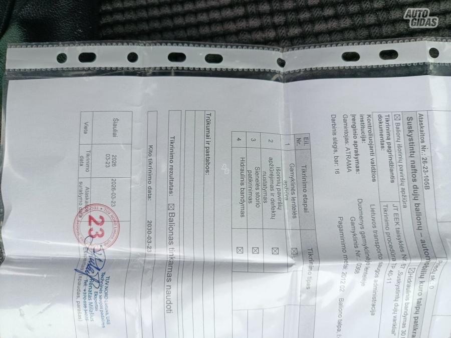 Honda HR-V 2000 in Siauliai, with an engine capacity of 1.60 L and mileage of 235 thousand km for 1250 €, photo 27 on AUTOMOTO.COM.LV