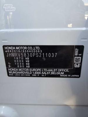 Honda HR-V 2023 Viļņa, ar dzinēja tilpumu 1.50 L un nobraukumu 191 tūkst. km par 19700 €, foto 15 vietnē AUTOMOTO.COM.LV