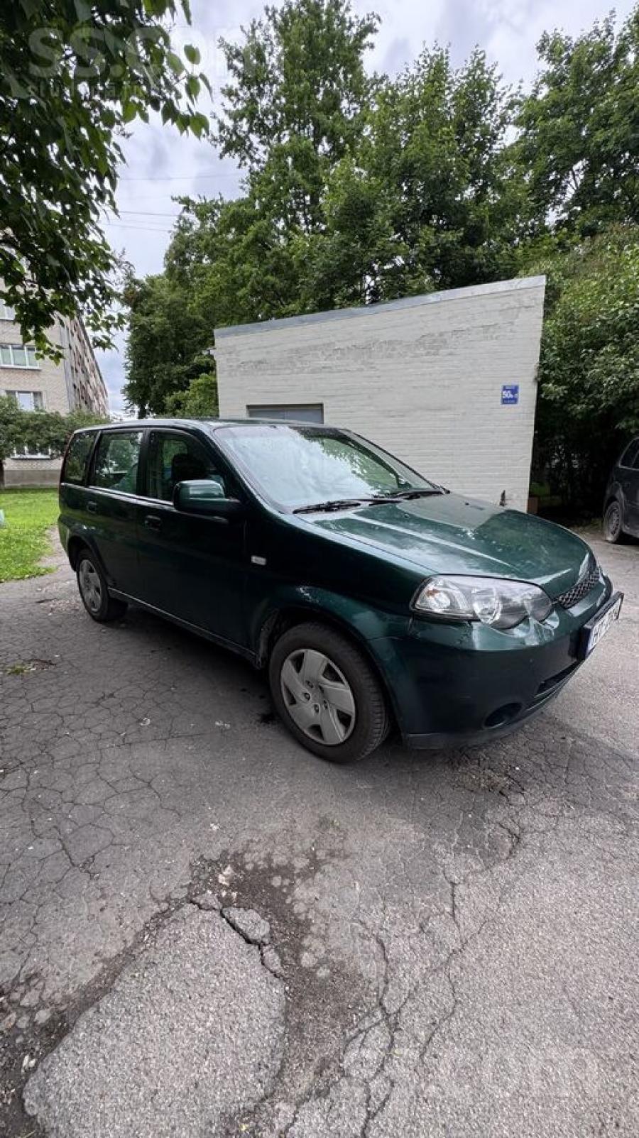 Zaļš Honda HR-V 2002 Rīga, ar dzinēja tilpumu 1.60 L un nobraukumu 230 tūkst. km par 750 €, foto 4 vietnē AUTOMOTO.COM.LV