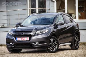 Pelēks Honda HR-V 2015 Tukums, ar dzinēja tilpumu 1.60 L un nobraukumu 202 tūkst. km par 9300 €, foto  vietnē AUTOMOTO.COM.LV