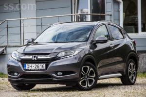 Pelēks Honda HR-V 2015 Tukums, ar dzinēja tilpumu 1.60 L un nobraukumu 203 tūkst. km par 8990 €, foto  vietnē AUTOMOTO.COM.LV