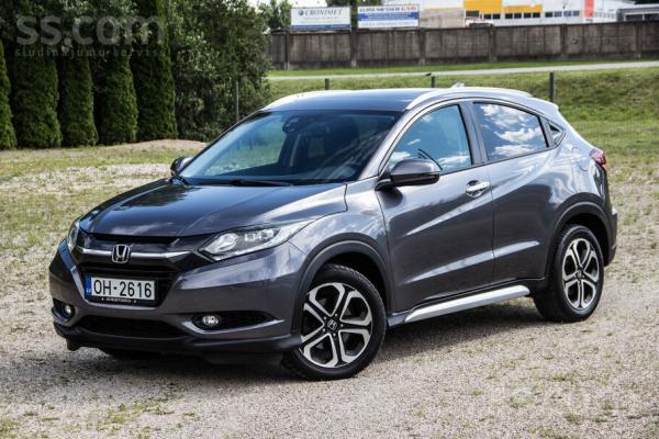 Pelēks Honda HR-V 2015 Tukums, ar dzinēja tilpumu 1.60 L un nobraukumu 203 tūkst. km par 8990 €, foto 6 vietnē AUTOMOTO.COM.LV