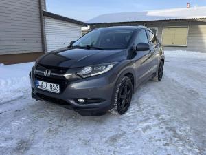 Pelēks Honda HR-V 2016 Viļņa, ar dzinēja tilpumu 1.50 L un nobraukumu 132 tūkst. km par 11900 €, foto  vietnē AUTOMOTO.COM.LV