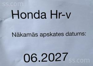 Grey Honda HR-V 2018 in Riga, with an engine capacity of 1.60 L and mileage of 0 thousand km for 10990 €, photo 23 on AUTOMOTO.COM.LV