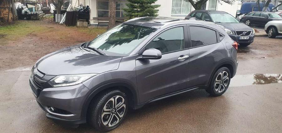 Pelēks Honda HR-V 2015 Kauņa, ar dzinēja tilpumu 1.60 L un nobraukumu 200 tūkst. km par 10499 €, foto 13 vietnē AUTOMOTO.COM.LV