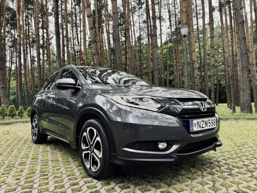 Pelēks Honda HR-V 2017 Kauņa, ar dzinēja tilpumu 1.60 L un nobraukumu 238 tūkst. km par 10000 €, foto 35 vietnē AUTOMOTO.COM.LV