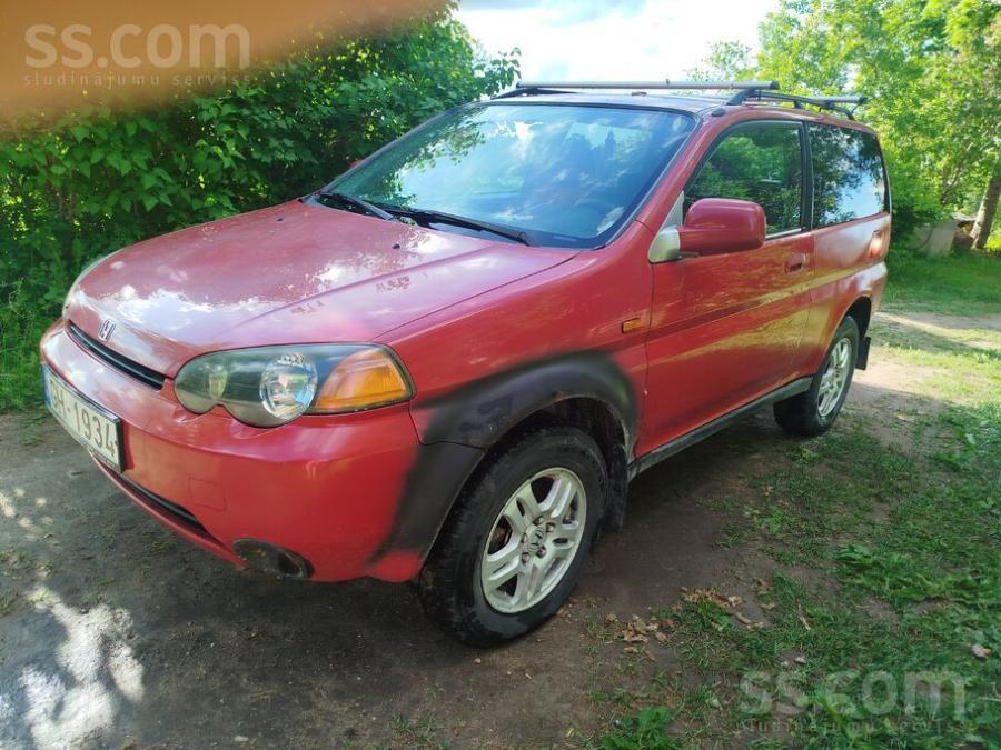 Sarkans Honda HR-V 1999 Talsi, ar dzinēja tilpumu 1.60 L un nobraukumu 273 tūkst. km par 950 €, foto 4 vietnē AUTOMOTO.COM.LV