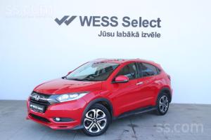 Red Honda HR-V 2017 in Riga, with an engine capacity of 1.50 L and mileage of 119 thousand km for 13900 €, photo  on AUTOMOTO.COM.LV