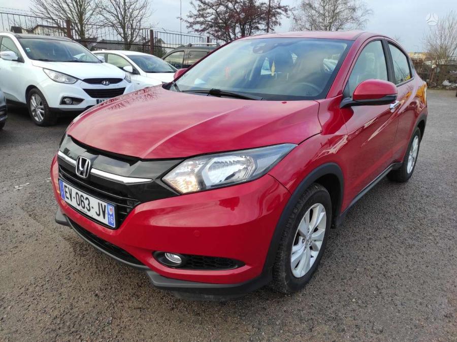 Sarkans Honda HR-V 2018 Panevēža, ar dzinēja tilpumu 1.60 L un nobraukumu 239 tūkst. km par 9000 €, foto 5 vietnē AUTOMOTO.COM.LV