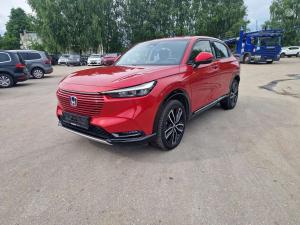 Red Honda HR-V 2022 in Ukmerge, with an engine capacity of 1.50 L and mileage of 107 thousand km for 20000 €, photo  on AUTOMOTO.COM.LV