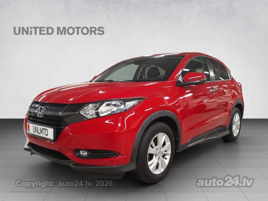 Red Honda HR-V 2016 in Tallinn, with an engine capacity of 1.50 L and mileage of 76 thousand km for 12990 €, photo 1 on AUTOMOTO.COM.LV