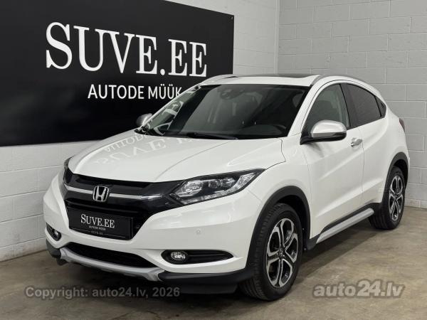 White Honda HR-V 2018 in Tallinn, with an engine capacity of 1.50 L and mileage of 78 thousand km for 14995 €, photo 1 on AUTOMOTO.COM.LV
