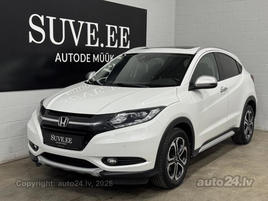 White Honda HR-V 2018 in Tallinn, with an engine capacity of 1.50 L and mileage of 78 thousand km for 14995 €, photo 1 on AUTOMOTO.COM.LV
