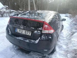 Black Honda Insight 2009 in Vilnius, with an engine capacity of 1.34 L and mileage of 265 thousand km for 1500 €, photo 3 on AUTOMOTO.COM.LV