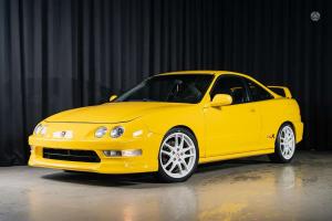 Yellow Honda Integra 2001 in Vilnius, with an engine capacity of 1.80 L and mileage of 60 thousand km for 16950 €, photo  on AUTOMOTO.COM.LV