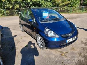 Blue Honda Jazz 2002 in Talsi, with an engine capacity of 1.40 L and mileage of 268 thousand km for 1200 €, photo  on AUTOMOTO.COM.LV