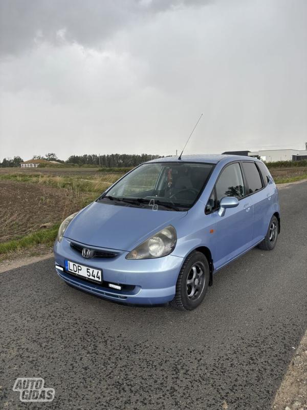 Zils Honda Jazz 2002 Alīta, ar dzinēja tilpumu 1.20 L un nobraukumu 150 tūkst. km par 2100 €, foto 1 vietnē AUTOMOTO.COM.LV