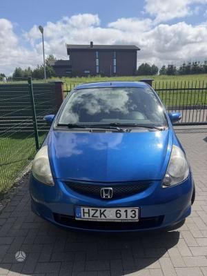 Blue Honda Jazz 2007 in Klaipeda, with an engine capacity of 1.34 L and mileage of 159 thousand km for 2300 €, photo 4 on AUTOMOTO.COM.LV
