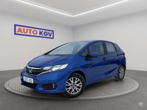 Blue Honda Jazz 2018 in Kaunas, with an engine capacity of 1.30 L and mileage of 47 thousand km for 10499 €, photo 1 on AUTOMOTO.COM.LV