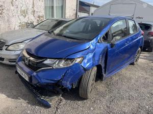 Blue Honda Jazz 2019 in Taurage, with an engine capacity of 1.50 L and mileage of 91 thousand km for 5700 €, photo  on AUTOMOTO.COM.LV