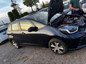 Blue Honda Jazz 2024 in Alytus, with an engine capacity of 1.50 L and mileage of 34 thousand km for 14950 €, photo 3 on AUTOMOTO.COM.LV