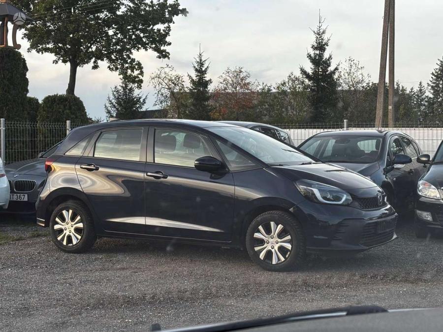 Blue Honda Jazz 2024 in Alytus, with an engine capacity of 1.50 L and mileage of 34 thousand km for 14950 €, photo 7 on AUTOMOTO.COM.LV