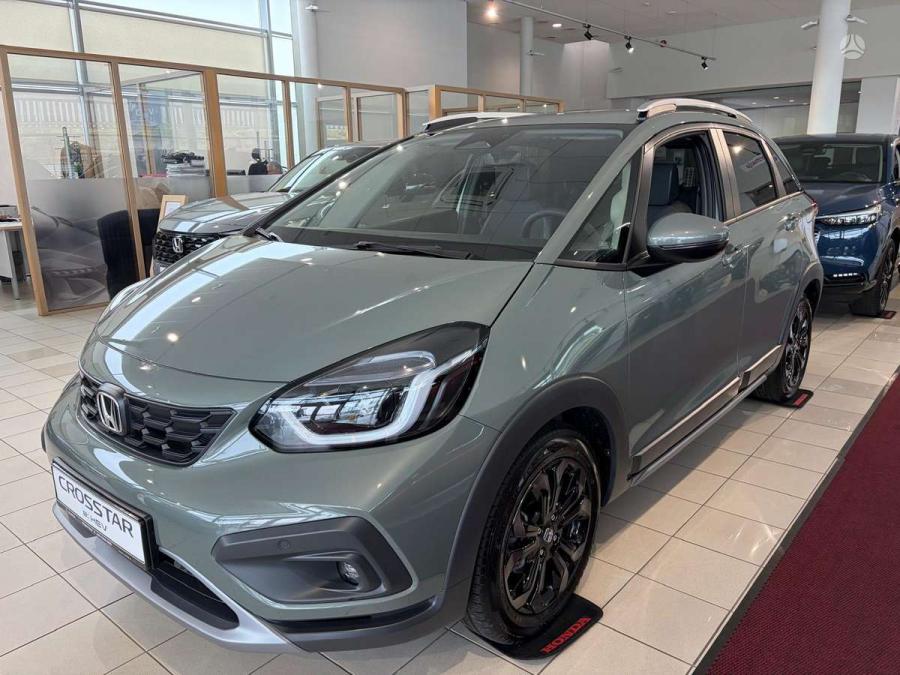 Зеленый Хонда Jazz Crosstar 2026 в Вильнюс, объемом двигателя 1.50 л и пробегом 0 тыс. км за 25490 €, фото 1 на AUTOMOTO.COM.LV