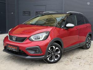 Sarkans Honda Jazz Crosstar 2022 Viļņa, ar dzinēja tilpumu 1.50 L un nobraukumu 159 tūkst. km par 17444 €, foto  vietnē AUTOMOTO.COM.LV