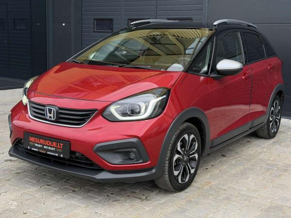 Sarkans Honda Jazz Crosstar 2022 Viļņa, ar dzinēja tilpumu 1.50 L un nobraukumu 159 tūkst. km par 17444 €, foto 2 vietnē AUTOMOTO.COM.LV