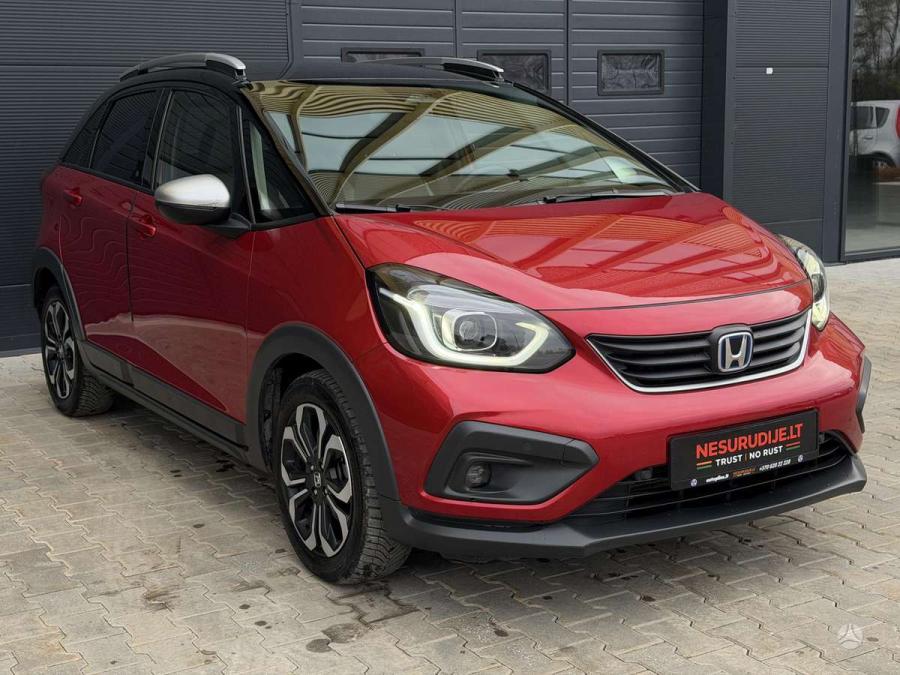 Sarkans Honda Jazz Crosstar 2022 Viļņa, ar dzinēja tilpumu 1.50 L un nobraukumu 159 tūkst. km par 17444 €, foto 7 vietnē AUTOMOTO.COM.LV