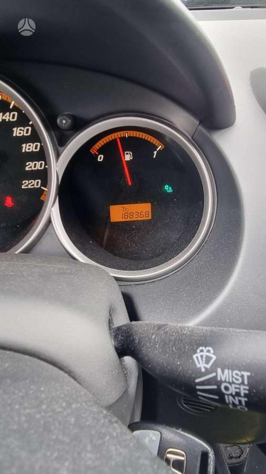 Pelēks Honda Jazz 2006 Marijampole, ar dzinēja tilpumu 1.34 L un nobraukumu 188 tūkst. km par 800 €, foto 13 vietnē AUTOMOTO.COM.LV