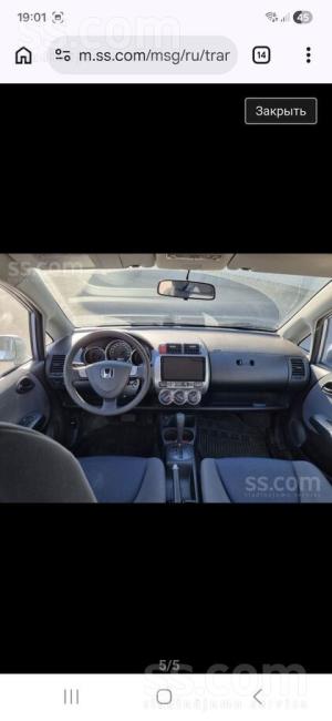 Honda Jazz 2004 in Riga, with an engine capacity of 1.40 L and mileage of 276 thousand km for 900 €, photo 3 on AUTOMOTO.COM.LV
