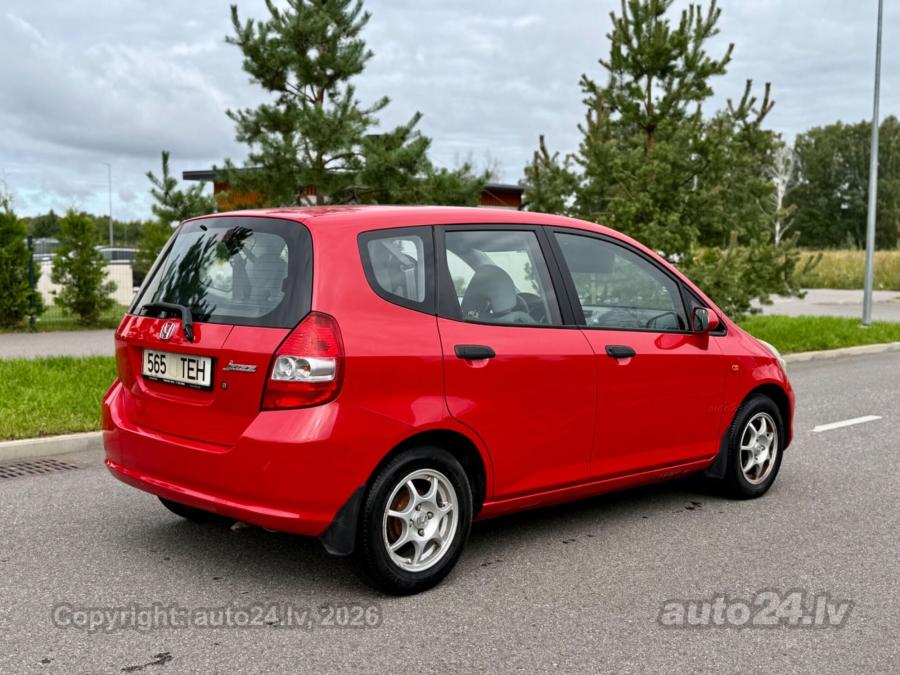 Sarkans Honda Jazz 2003 Tartu, ar dzinēja tilpumu 1.30 L un nobraukumu 98 tūkst. km par 999 €, foto 5 vietnē AUTOMOTO.COM.LV