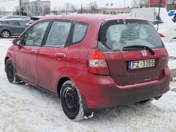 Sarkans Honda Jazz 2006 Rīga, ar dzinēja tilpumu 1.40 L un nobraukumu 0 tūkst. km par 830 €, foto 7 vietnē AUTOMOTO.COM.LV