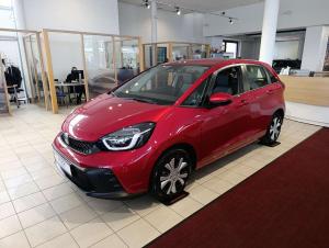 Sarkans Honda Jazz 2026 Viļņa, ar dzinēja tilpumu 1.50 L un nobraukumu 8 tūkst. km par 25730 €, foto  vietnē AUTOMOTO.COM.LV