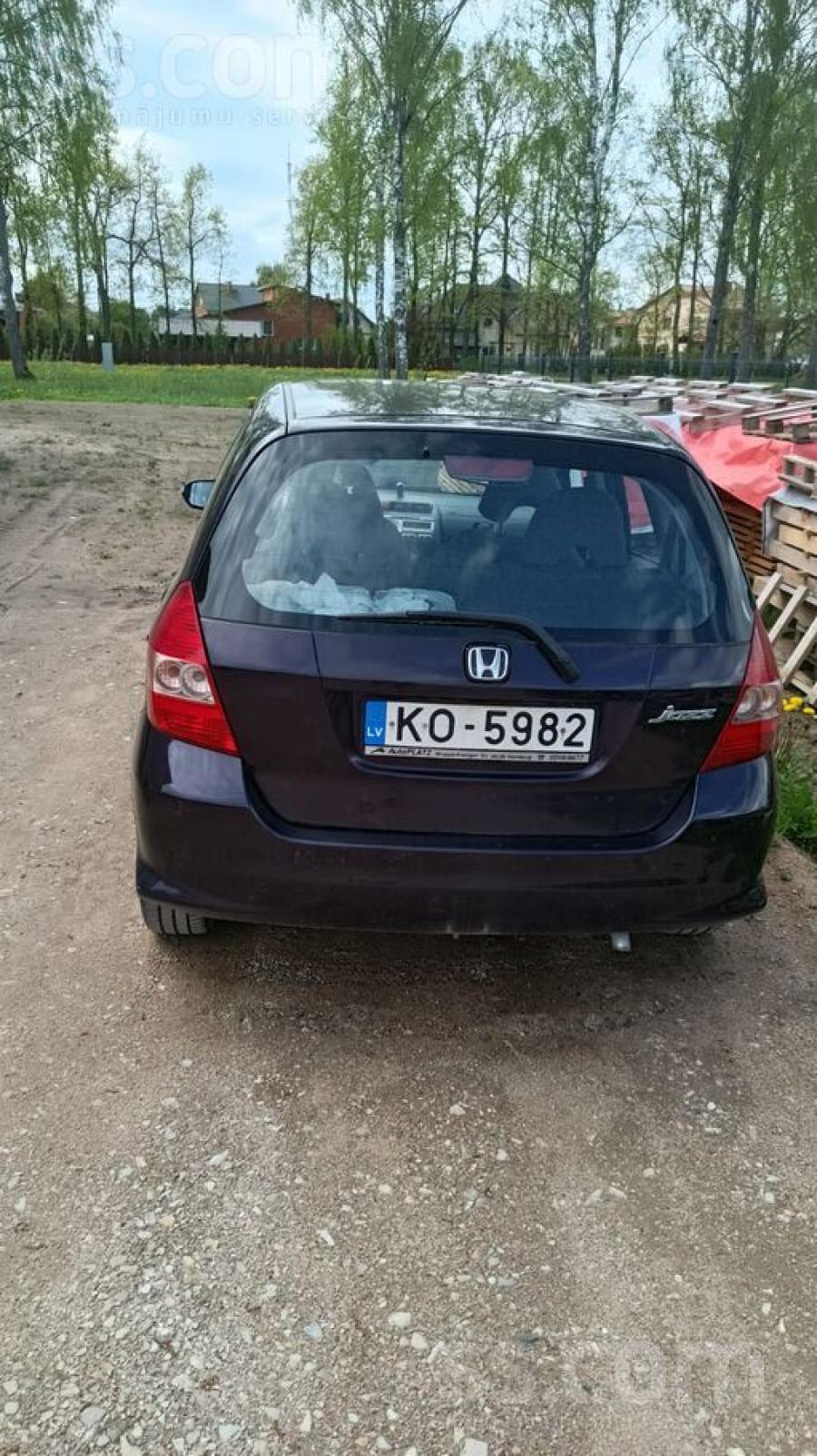 Violets Honda Jazz 2008 Valmiera, ar dzinēja tilpumu 1.40 L un nobraukumu 285 tūkst. km par 1550 €, foto 2 vietnē AUTOMOTO.COM.LV