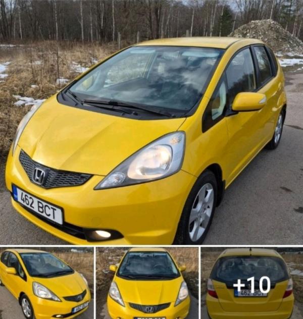 Dzeltens Honda Jazz 2010 Tallina, ar dzinēja tilpumu 1.30 L un nobraukumu 204 tūkst. km par 3450 €, foto 10 vietnē AUTOMOTO.COM.LV