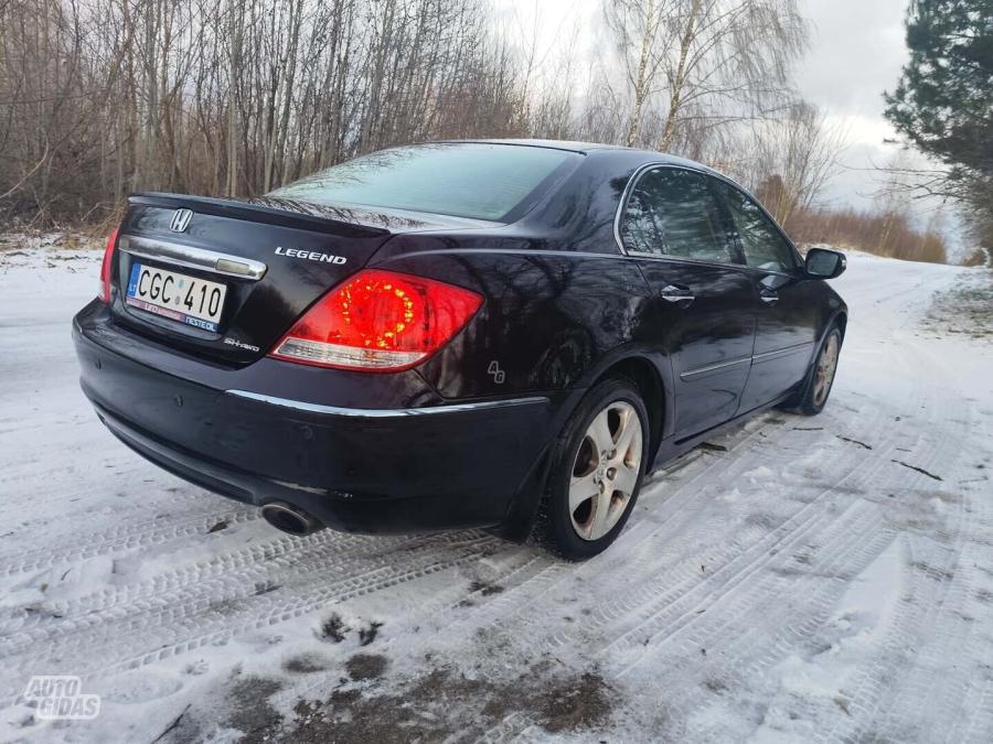 Melns Honda Legend 2007 Viļņa, ar dzinēja tilpumu 3.50 L un nobraukumu 460 tūkst. km par 1900 €, foto 3 vietnē AUTOMOTO.COM.LV